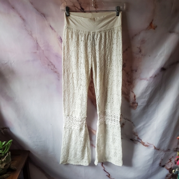 Solitaire Swim | Swim | Solitaire Swim Lace Coverup Pants | Poshmark